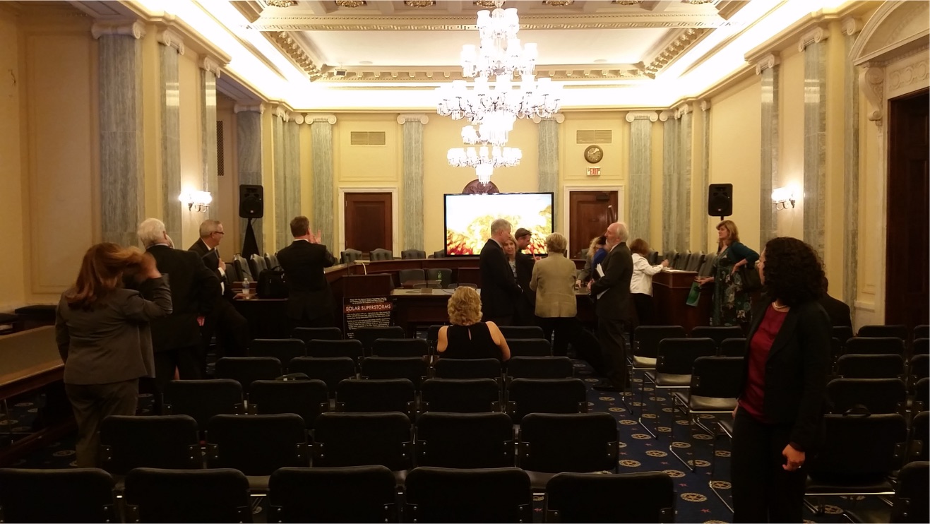 Presentation at the US Senate | Computational Cosmology at Georgia Tech